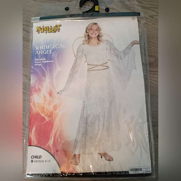 Spirit | Costumes | Spirit Whimsical Angel Costume With Gold Details ...